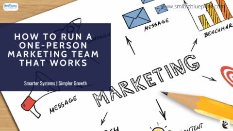 How to Run a One-Person Marketing Team That Works - Small Biz Blueprint